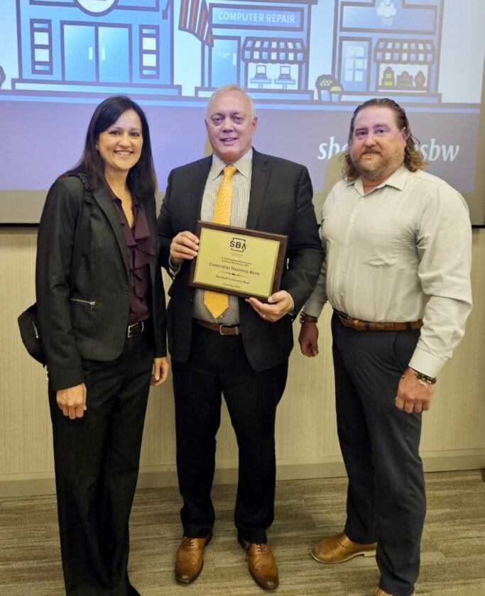 Consumers National Bank receives Small Business Administration Award | News, Sports, Jobs ...